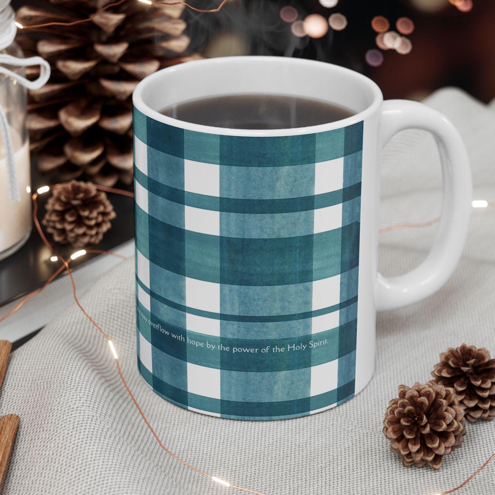 Coffee Mug With Bible Verse Romans 15:13 or Add Your Favorite Bible ...