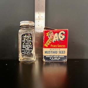 Vintage Spice Containers - Etsy