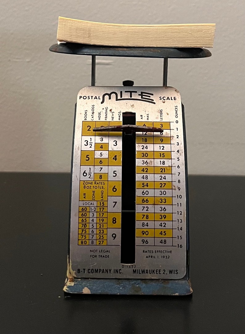 Postal Scale - Etsy