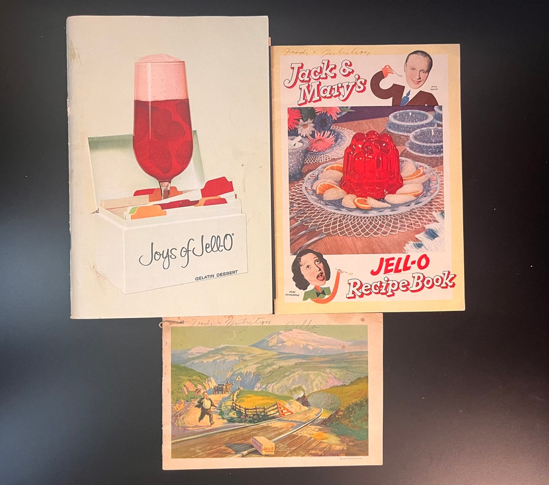 Vintage Jello Cookbooks - Etsy