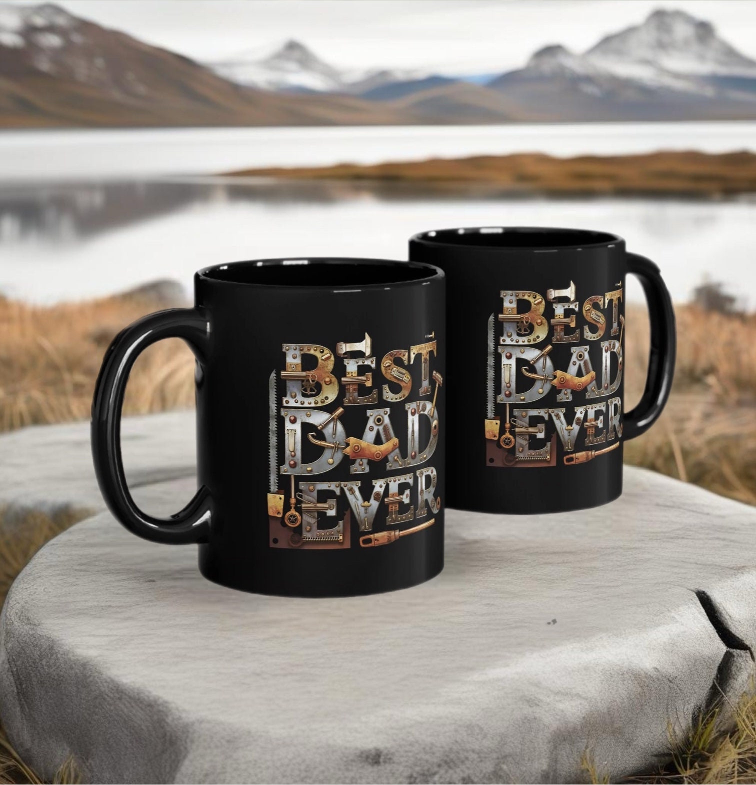 Happy Father's Day Mug | Metal Tools Mug, Father's Day Mug, Best Dad ...