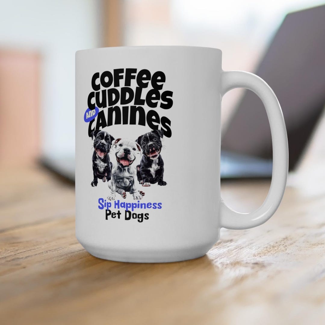 Pitbull Puppy Mug Pitbull Mug, Puppy, Dog Lover Gift, Puppies, Pet ...