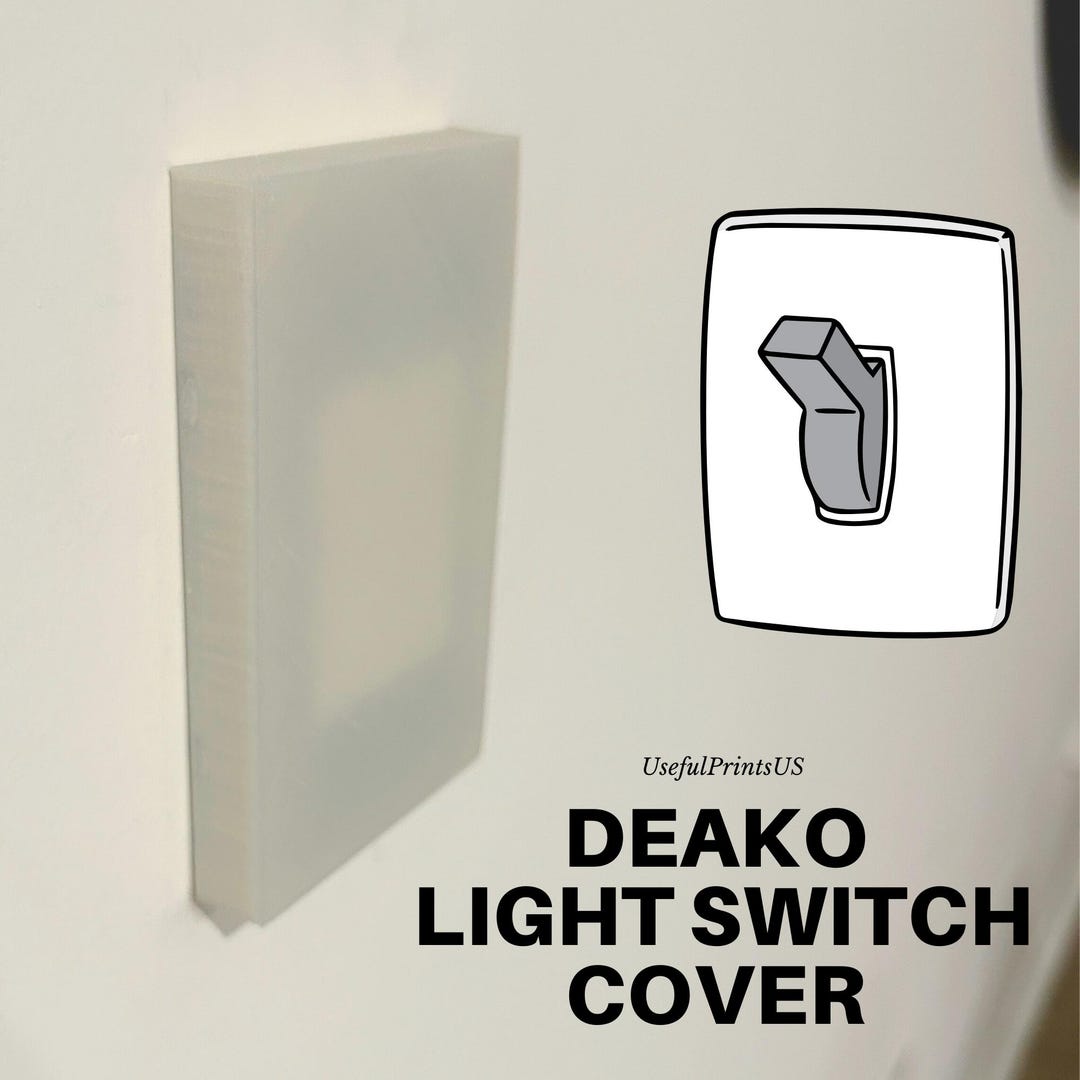 Deako Light Switch Cover Housing - Etsy