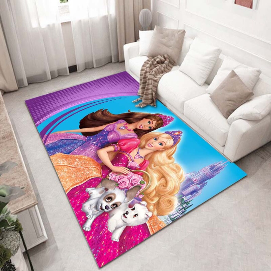 Barbie Rug Margot Robbie Rug barbie 2023 Carpet barbie and - Etsy