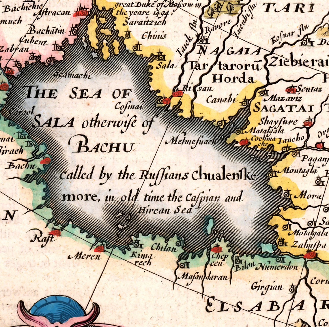 High Resolution Map of Tartary, Digital Download, Tartarian Map ...