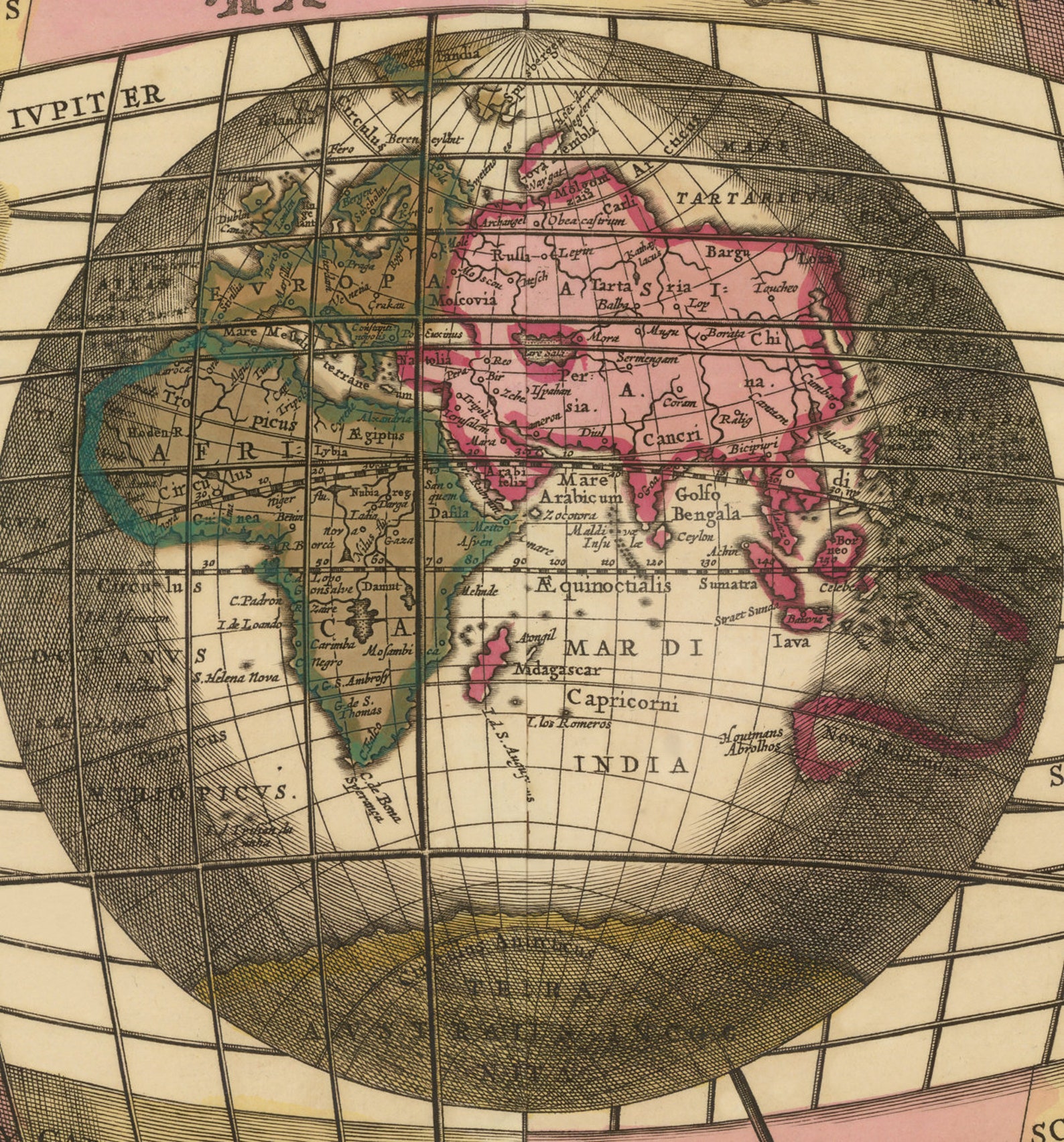 Tycho Brahe Heliocentrism, Digital Download, Celestial Chart Download ...