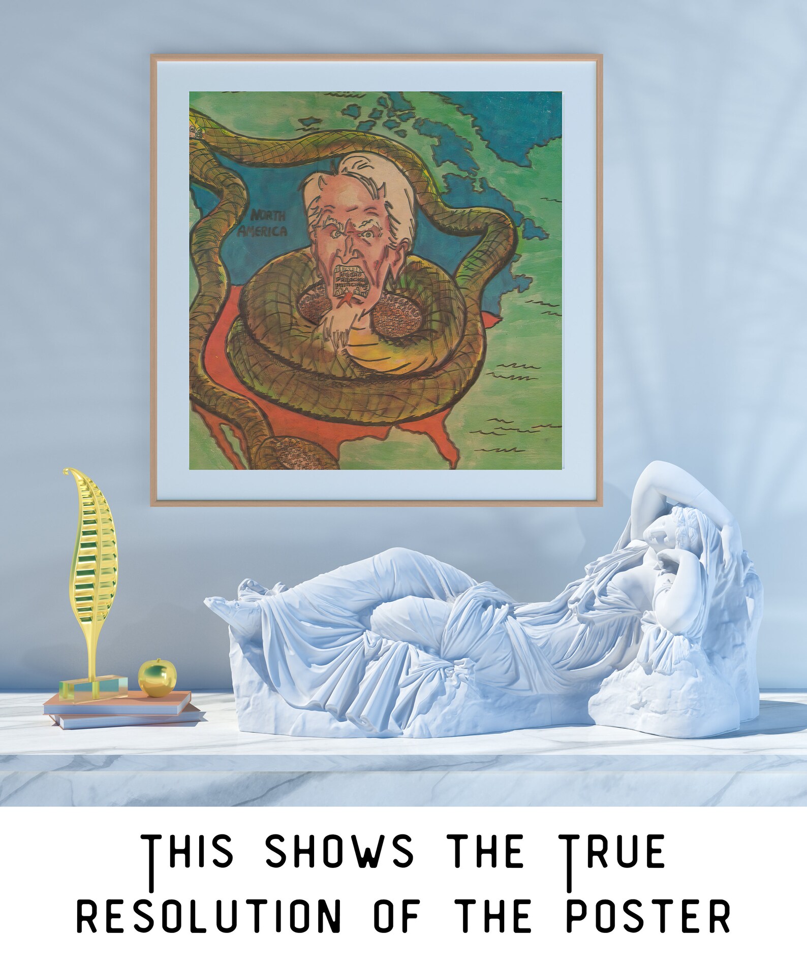 The Serpent Deceived the World Poster, World Serpent Poster, Muhammad ...