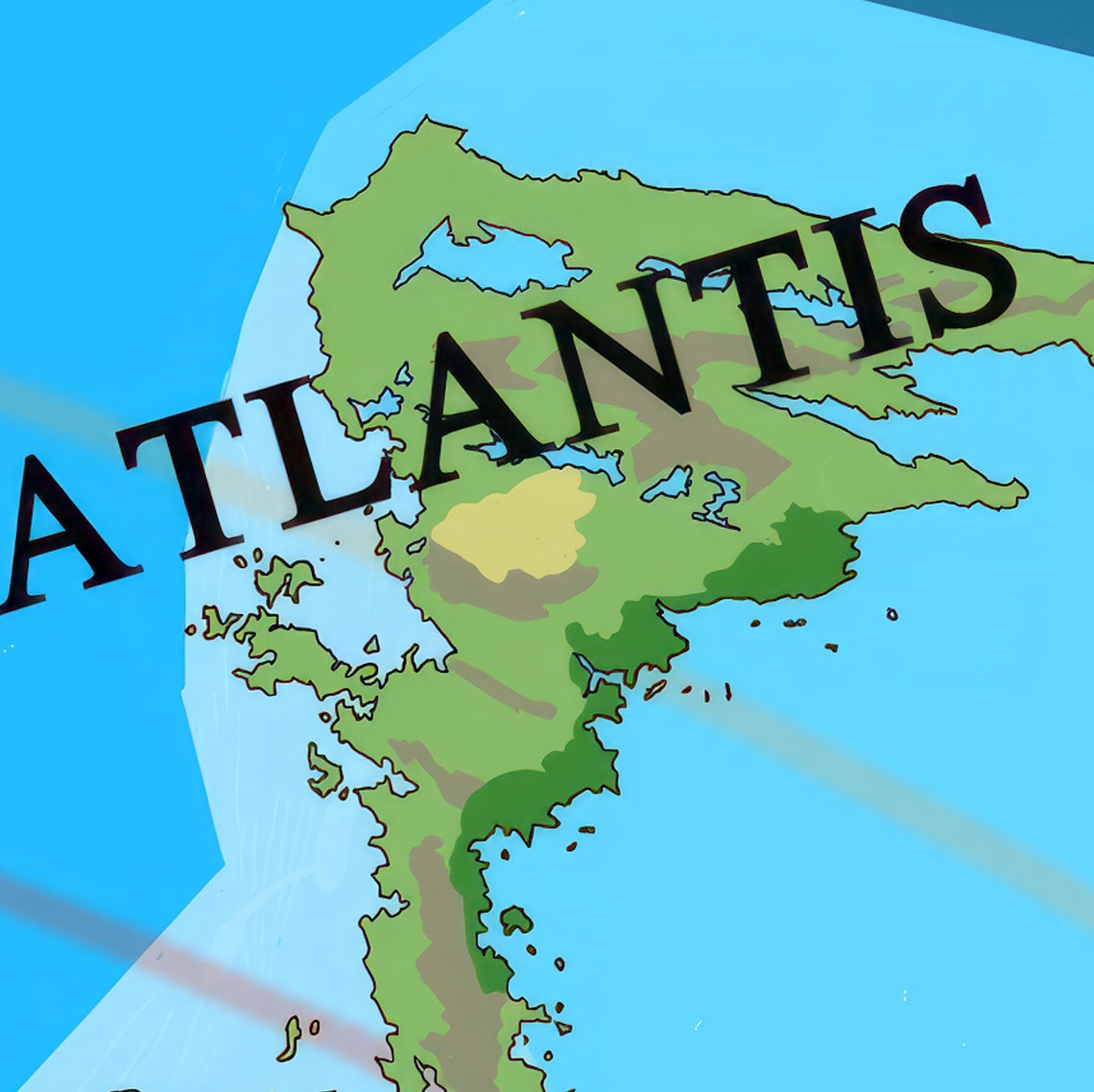 The World Beyond the Ice Wall, Digital Download, an Accurate Flat Earth ...