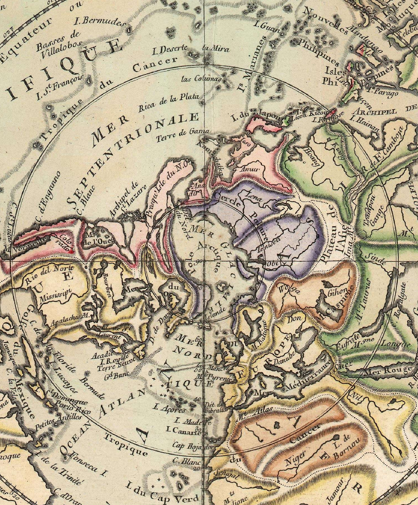 Fra Mauro Map Upscaled, Digital Download, Flat Earth Map, 1460, Earth ...