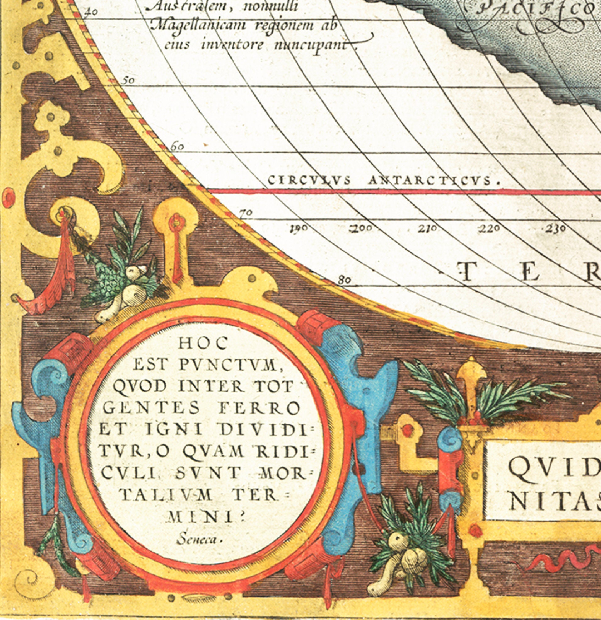 Abraham Ortelius, Map, High Resolution, Theatrum Terrarum, Theatre of ...