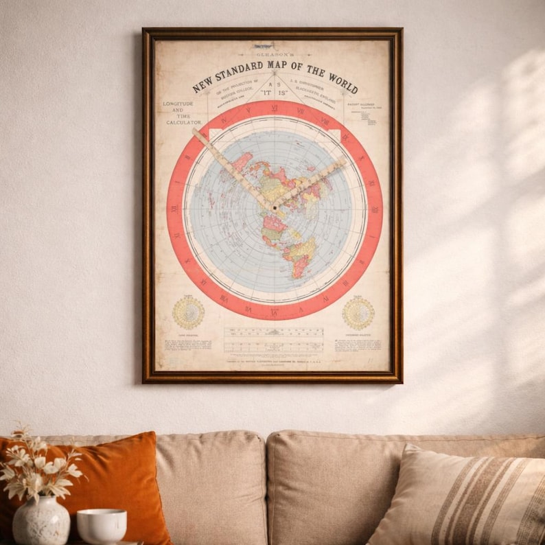 Alex Gleason 1892 Map Remastered Hi-res Digital Download of Standard ...