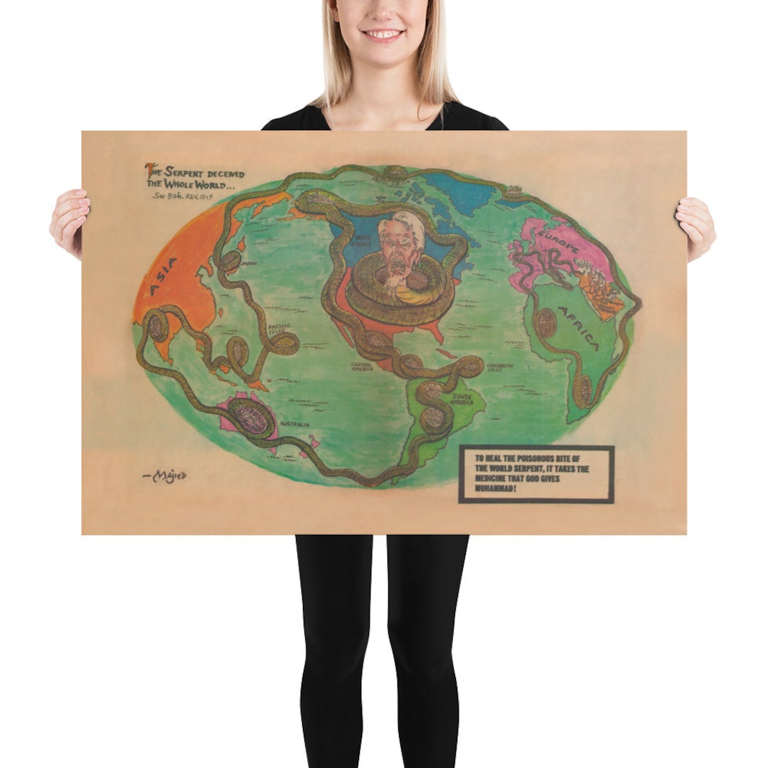 The Serpent Deceived the World Poster, World Serpent Poster, Muhammad ...
