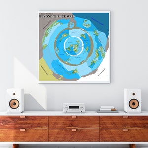 The World Beyond the Ice Wall, Digital Download, an Accurate Flat Earth ...