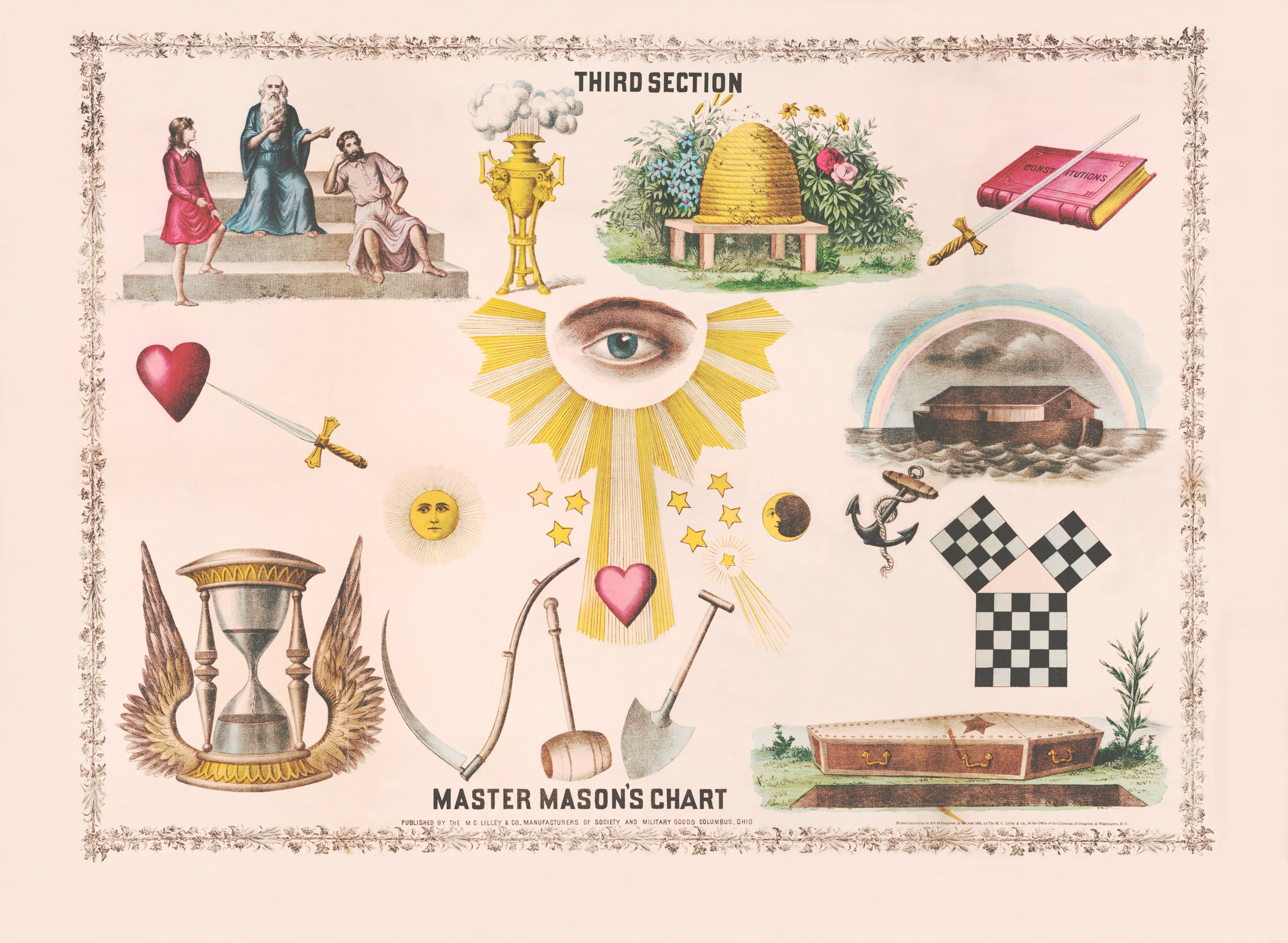 Master Mason Degree, Digital Download, Masonic Degree, Freemasonry ...