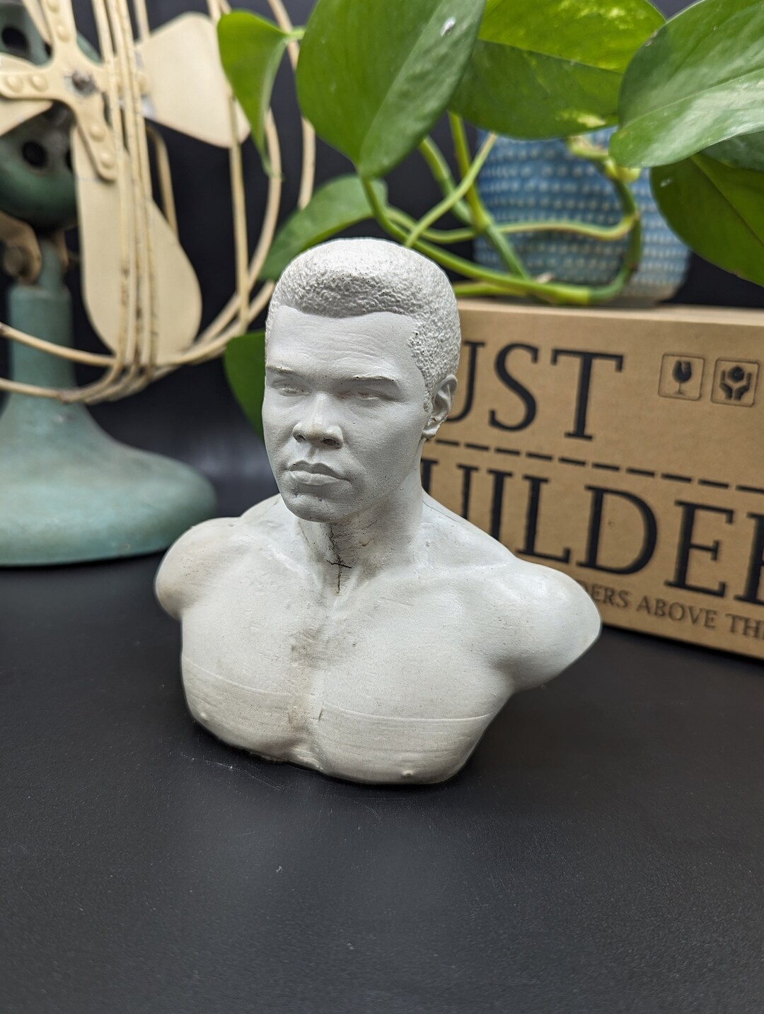 The Concrete Muhammad Ali Bust - Etsy