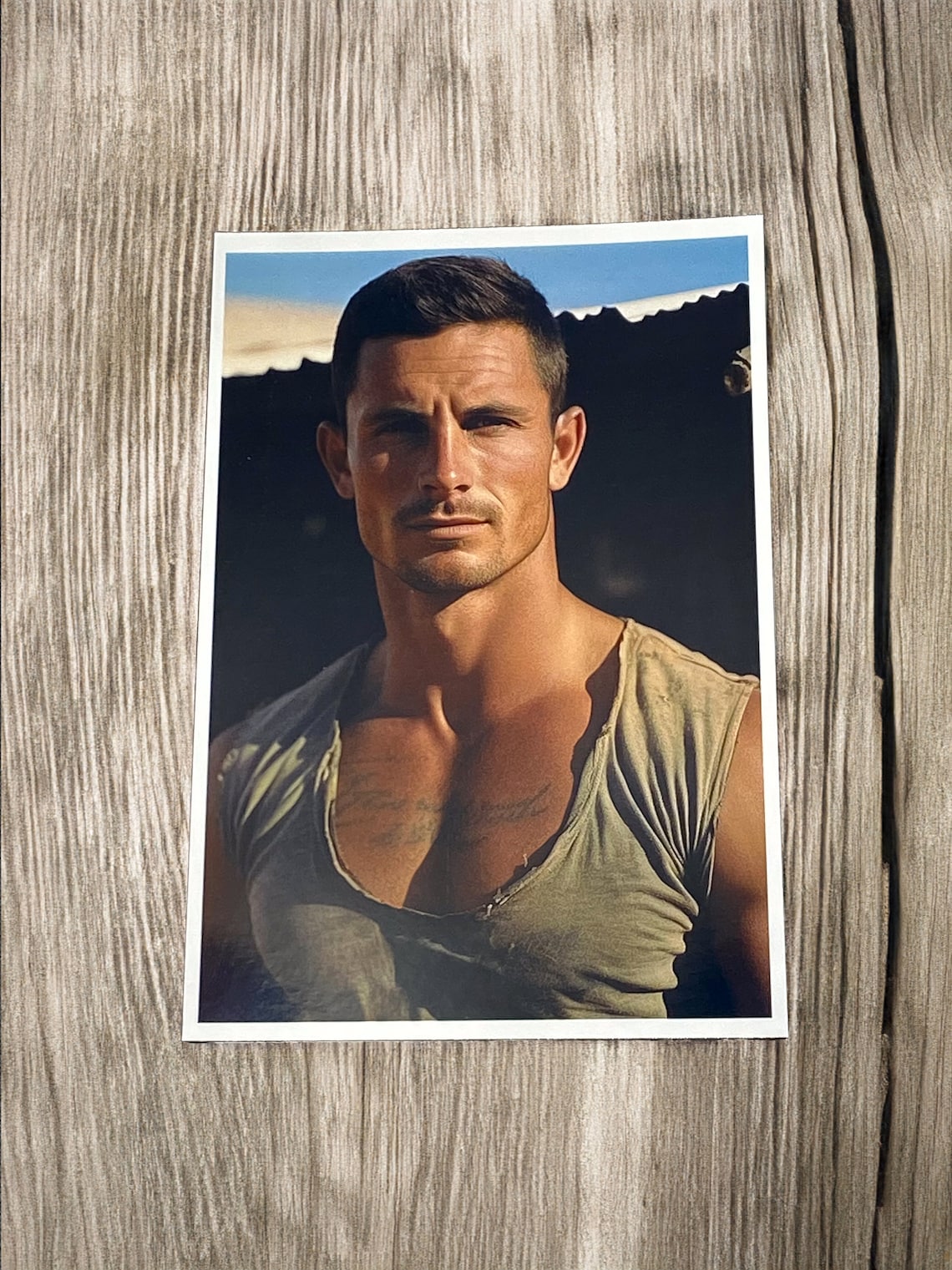 Aussie Male Model Art Photo, Muscular Beefcake Photo, Handsome Art ...