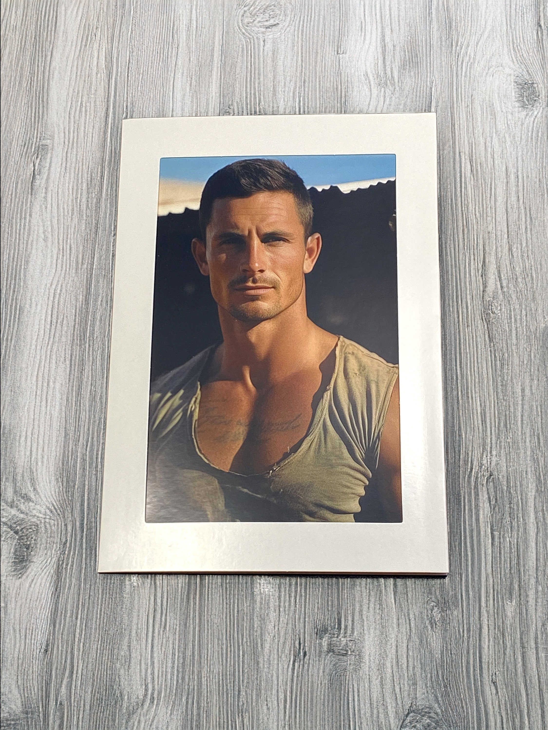 Aussie Male Model Art Photo, Muscular Beefcake Photo, Handsome Art ...