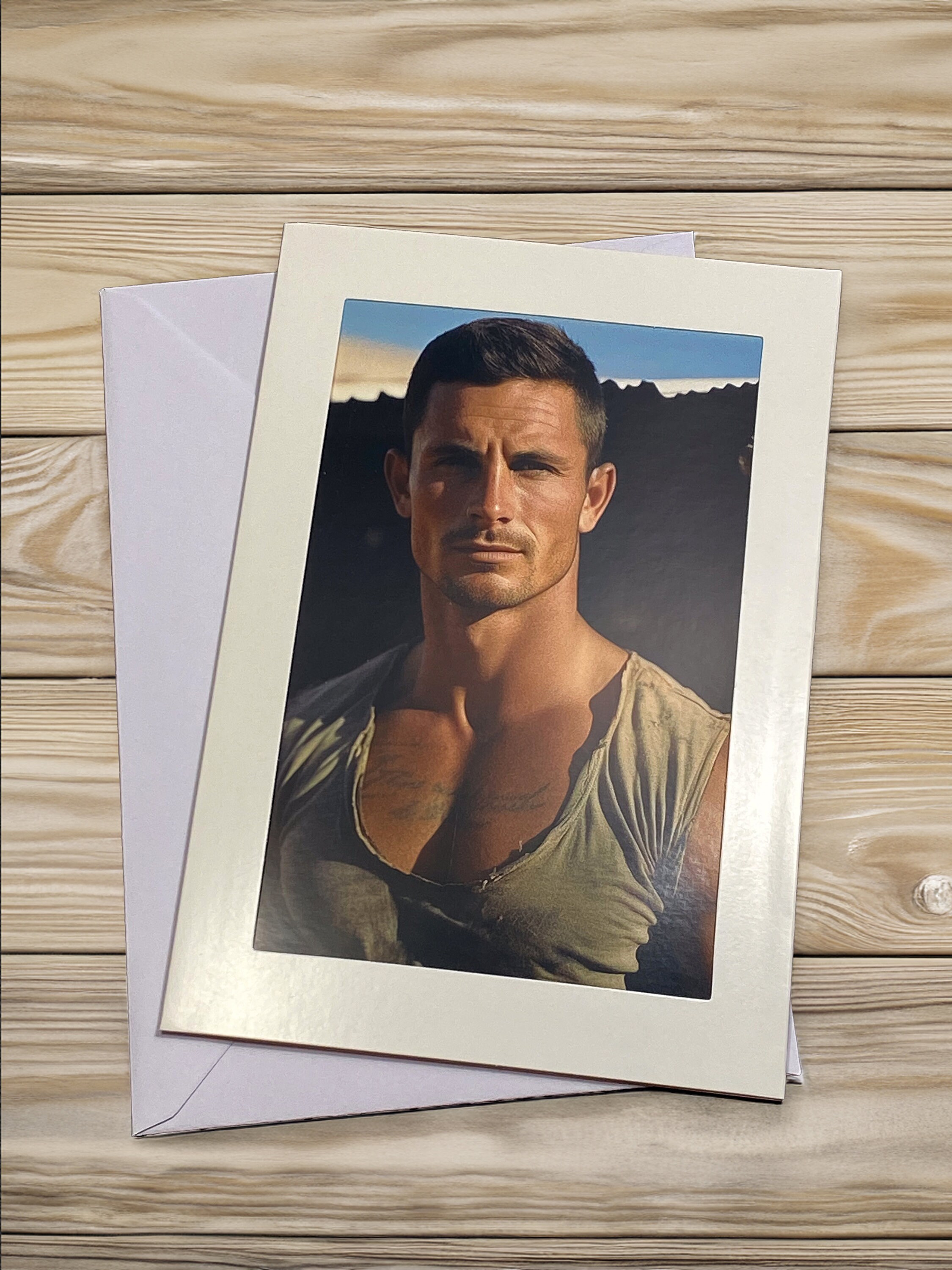 Aussie Male Model Art Photo, Muscular Beefcake Photo, Handsome Art ...