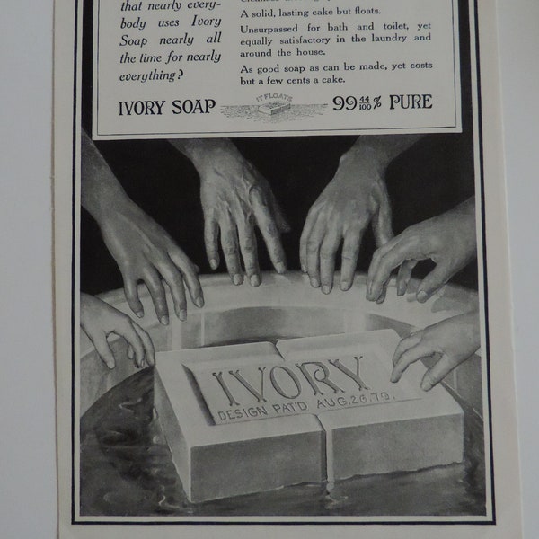 Ivory Soap Ad - Etsy
