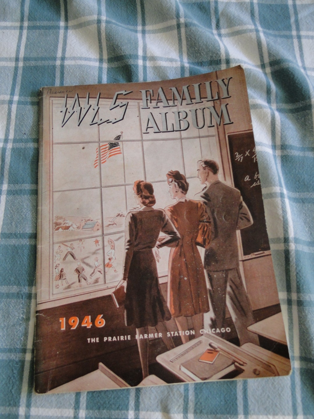 1946 WLS Radio Family Album Magazine - the Prairie Farmer Station ...