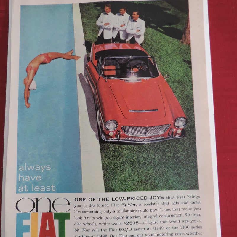 1962 Vintage Ad - Etsy