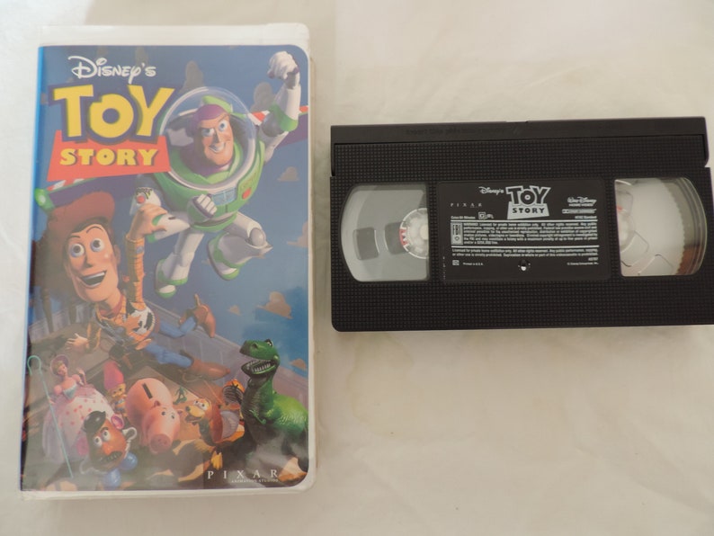 Disney - Pixar Animated VHS Video - Toy Story - Etsy