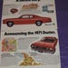 1971 Plymouth Duster Two Half Page Color Print Ads - Etsy
