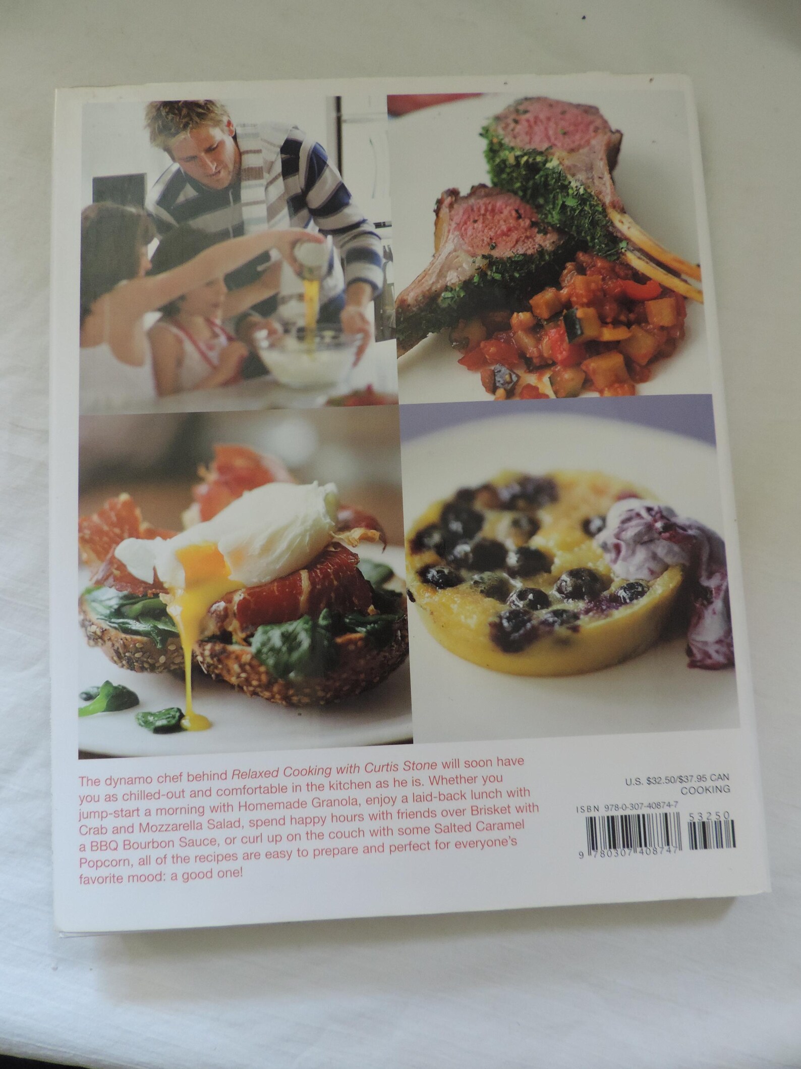 2009 Relaxed Cooking With Curtis Stone Cookbook - Etsy