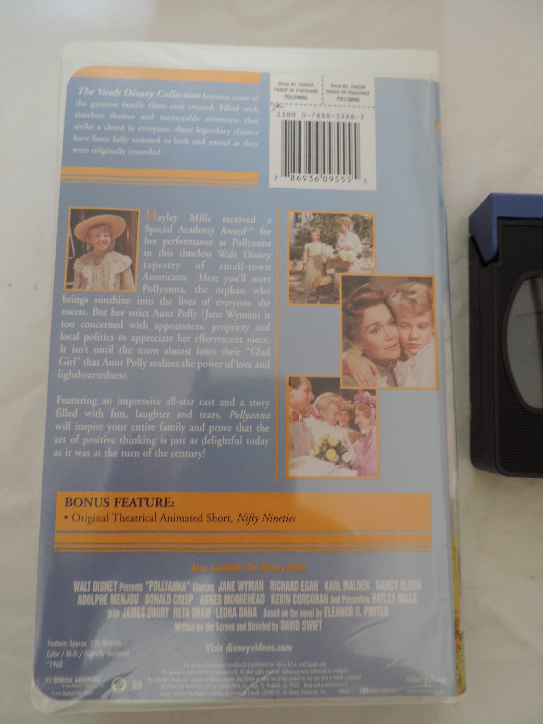 Vault Disney Collection Live Action VHS Video - Pollyanna - Etsy