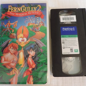 VHS Animated Video - Fern Gully 2: the Magical Rescue - Etsy