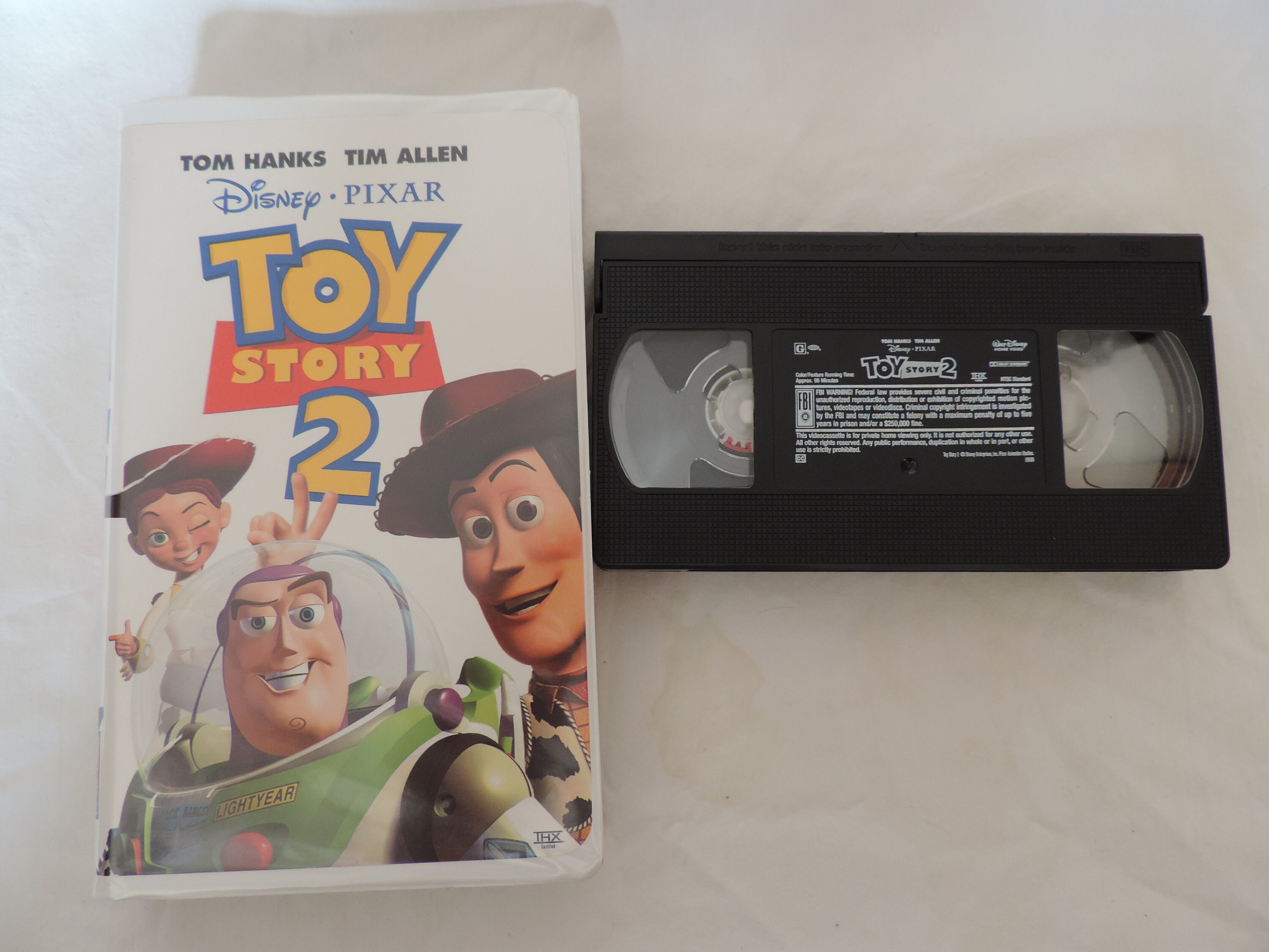Disney - Pixar Animated VHS Video - Toy Story 2 - Etsy
