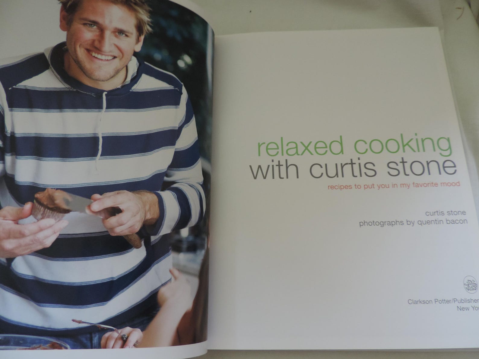 2009 Relaxed Cooking With Curtis Stone Cookbook - Etsy