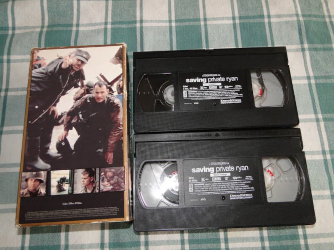 VHS Video Saving Private Ryan Special Limited Edition Tom Hanks - Etsy