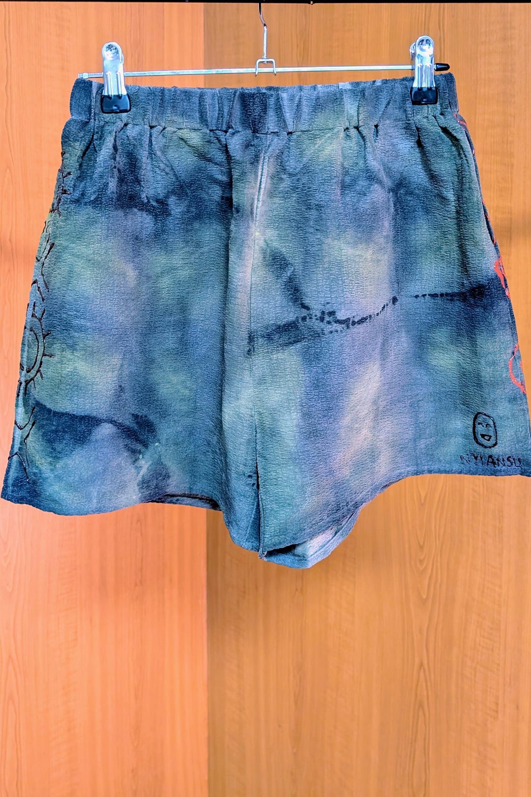 Hand-painted Artisanal Shorts | Hand-painted Shorts | Inspired by ...
