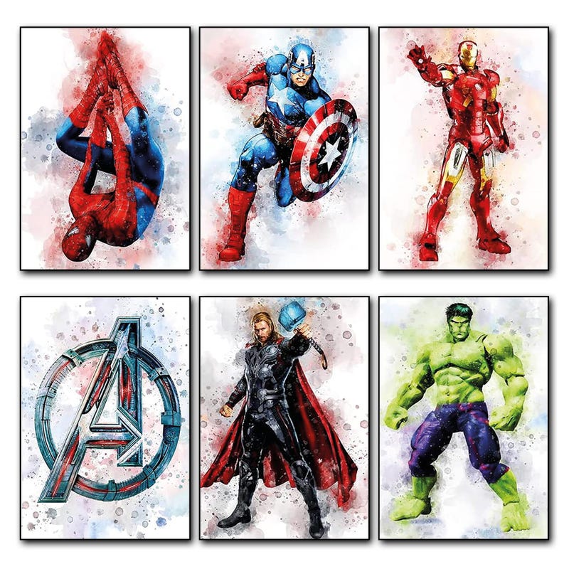 Vintage Cartoon Magnets - Etsy UK