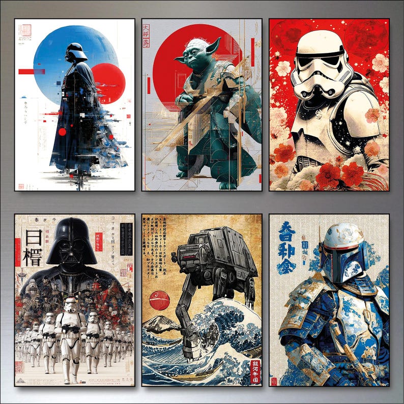 Fridge Magnets Retro Sci-fi Space Wars - Vintage Artwork Set 0f 6 - Etsy