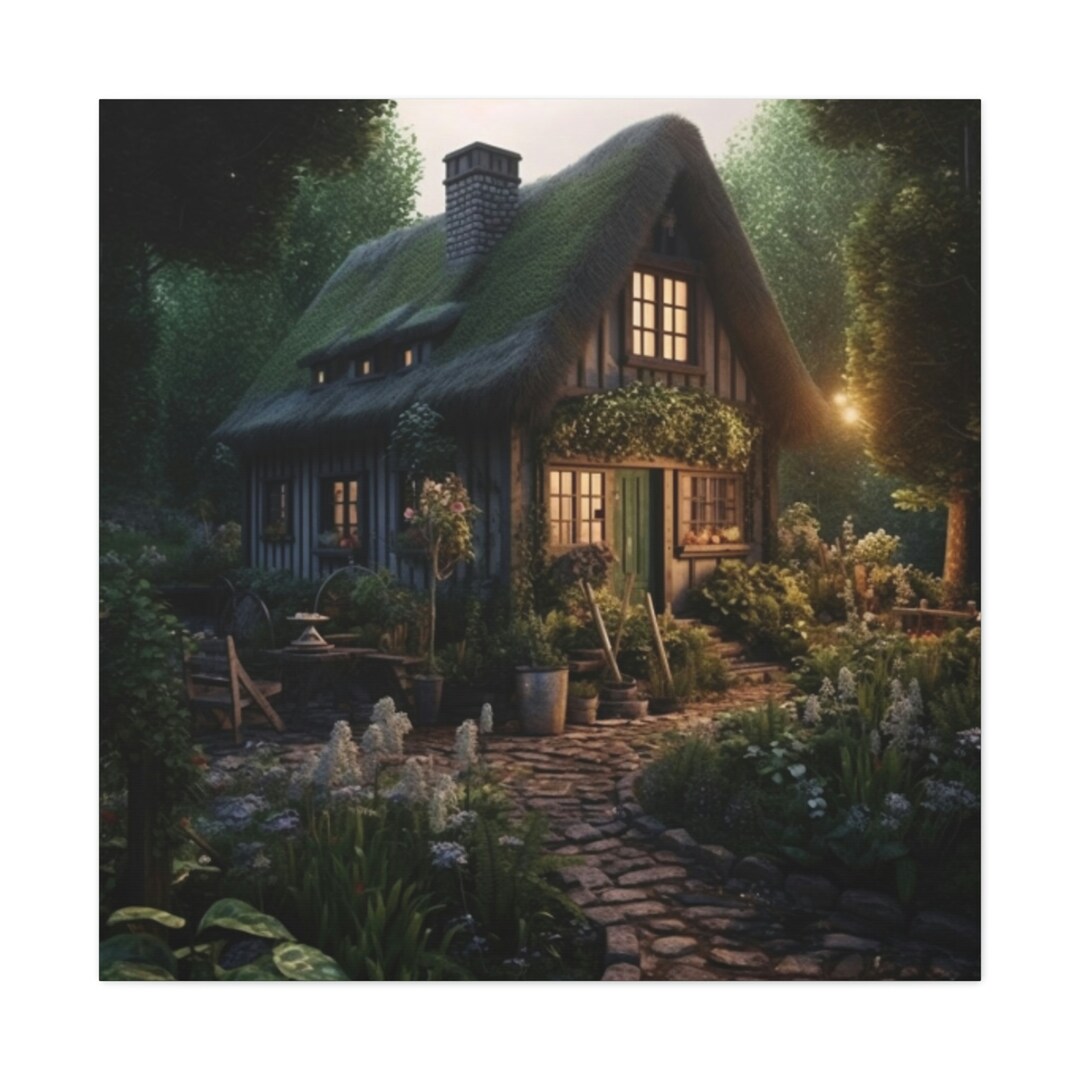 Cottagecore Aesthetic Wall Decor, Cottage, Wall Art, Fair Tail, Rural ...