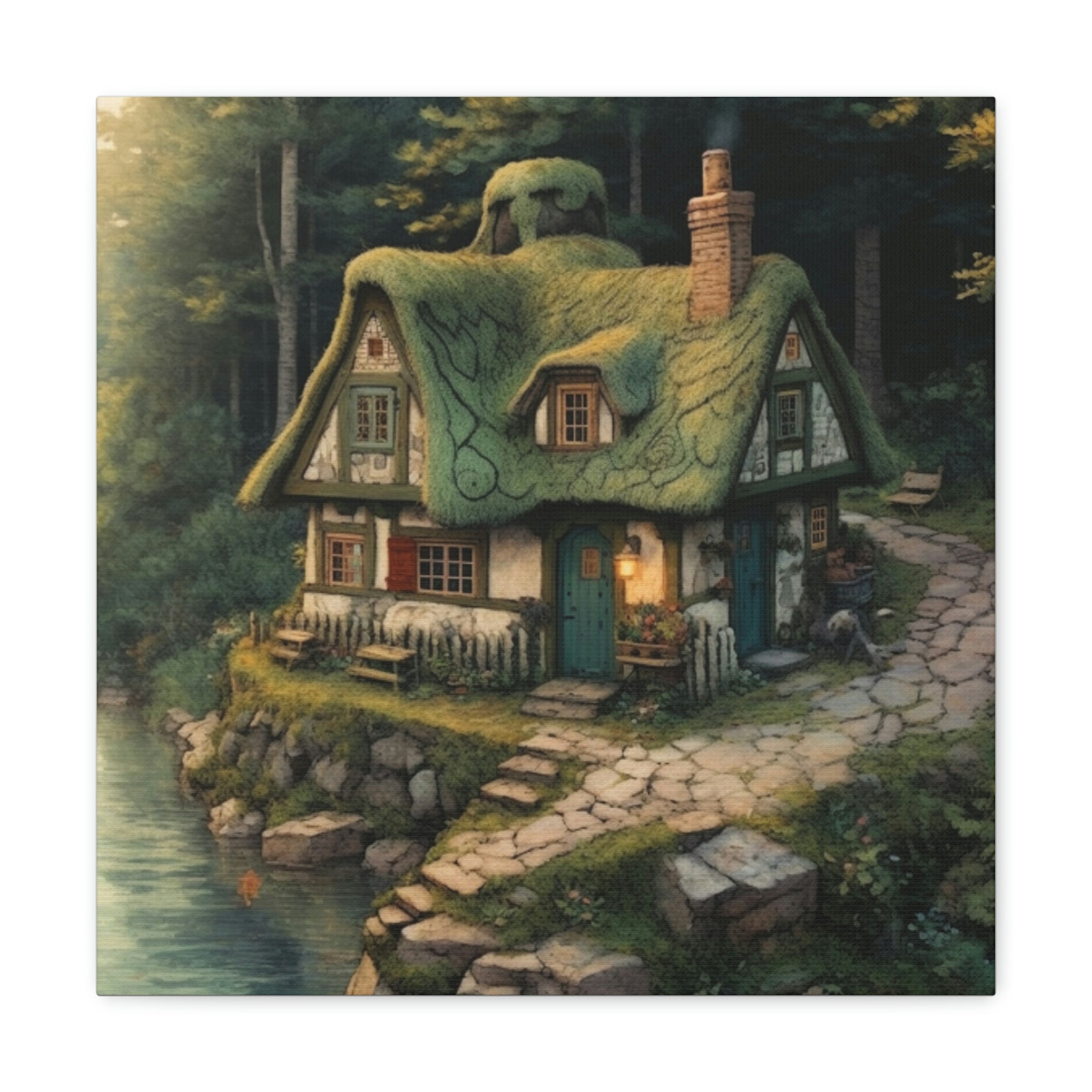 Cottagecore Aesthetic Wall Decor, Cottage, Wall Art, Fair Tail, Rural ...