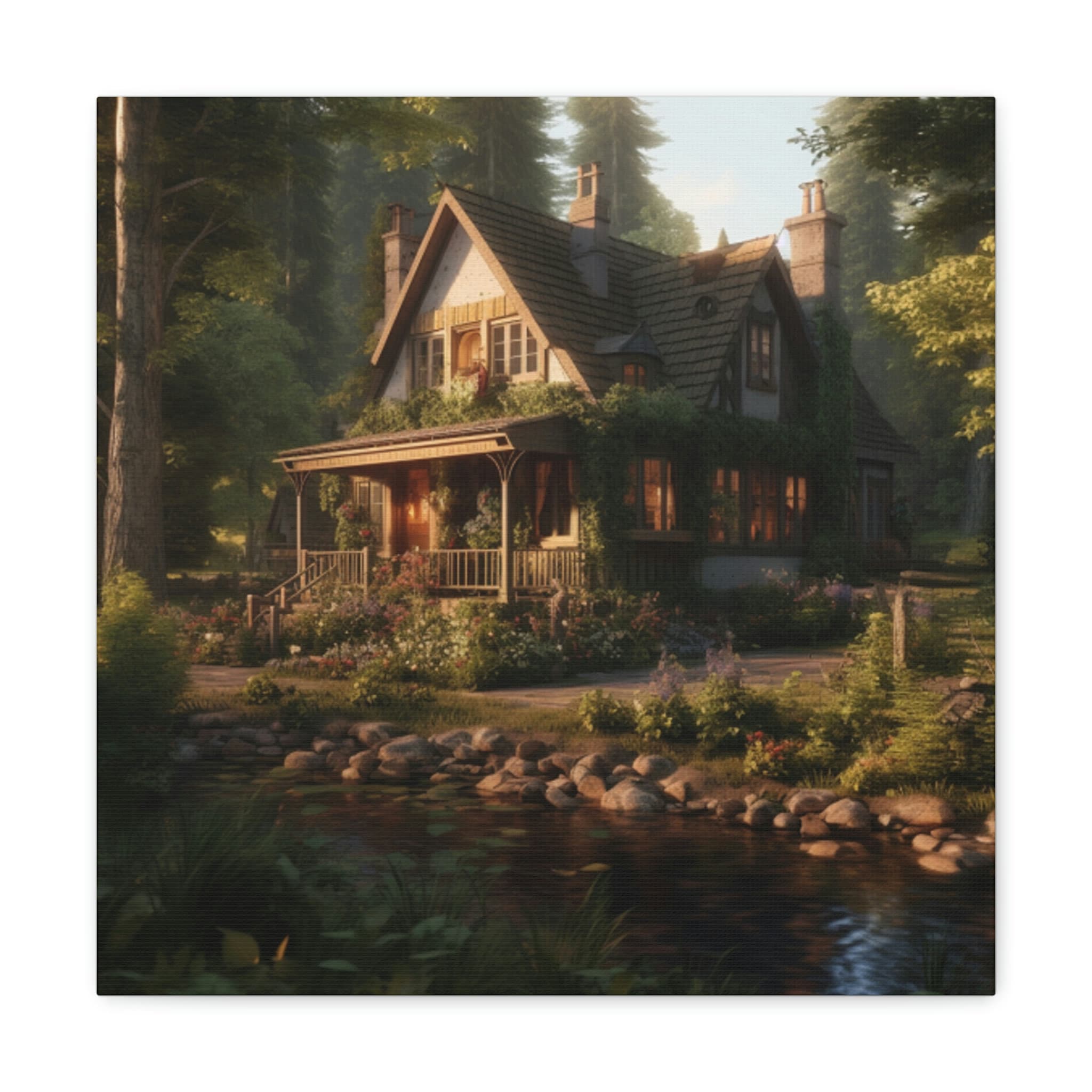 Cottagecore Aesthetic Wall Decor, Cottage, Wall Art, Fair Tail, Rural ...