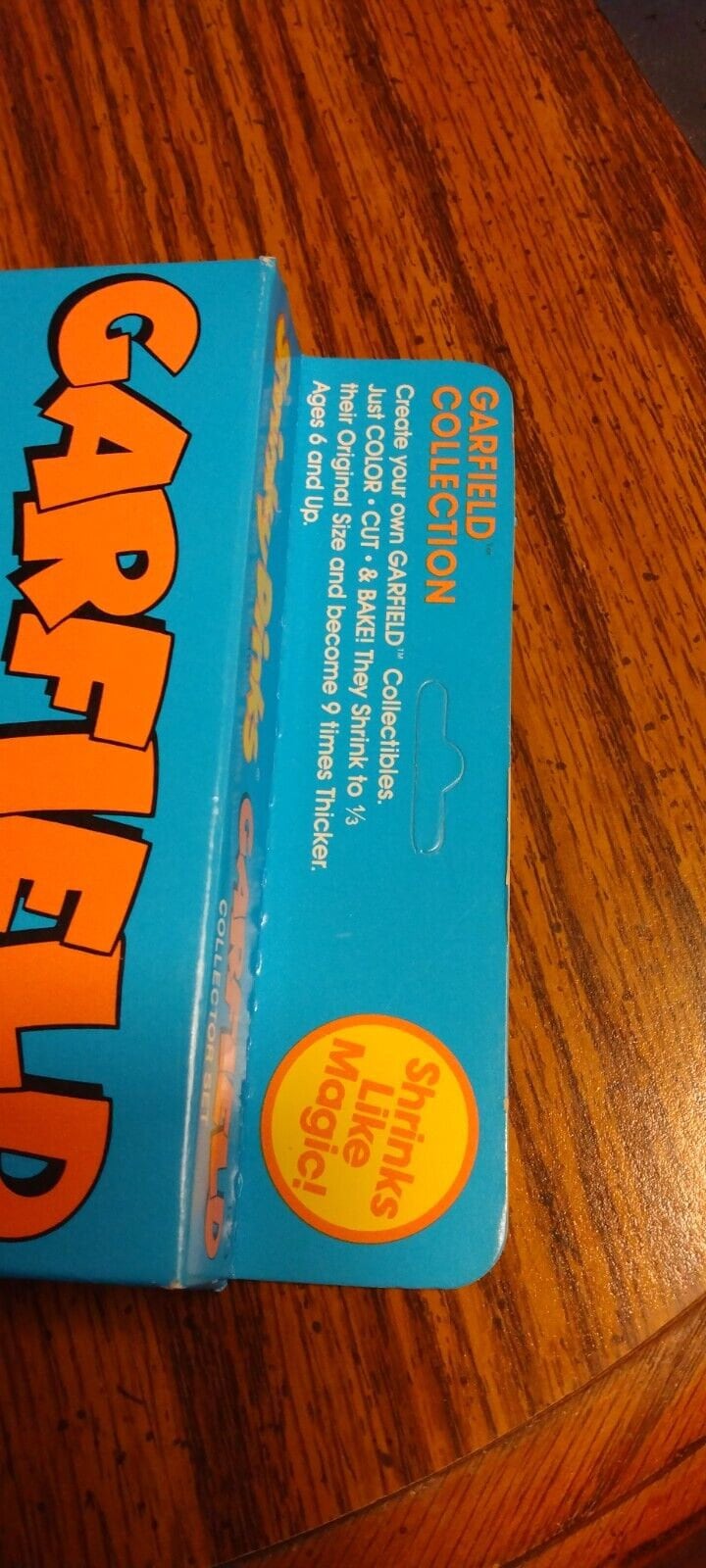 Vintage Colorforms Garfield Shrinky Dinks Collector Set 80's NEW Sealed ...