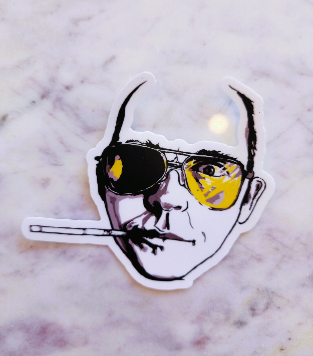 Hunter S. Thompson Sticker - Etsy