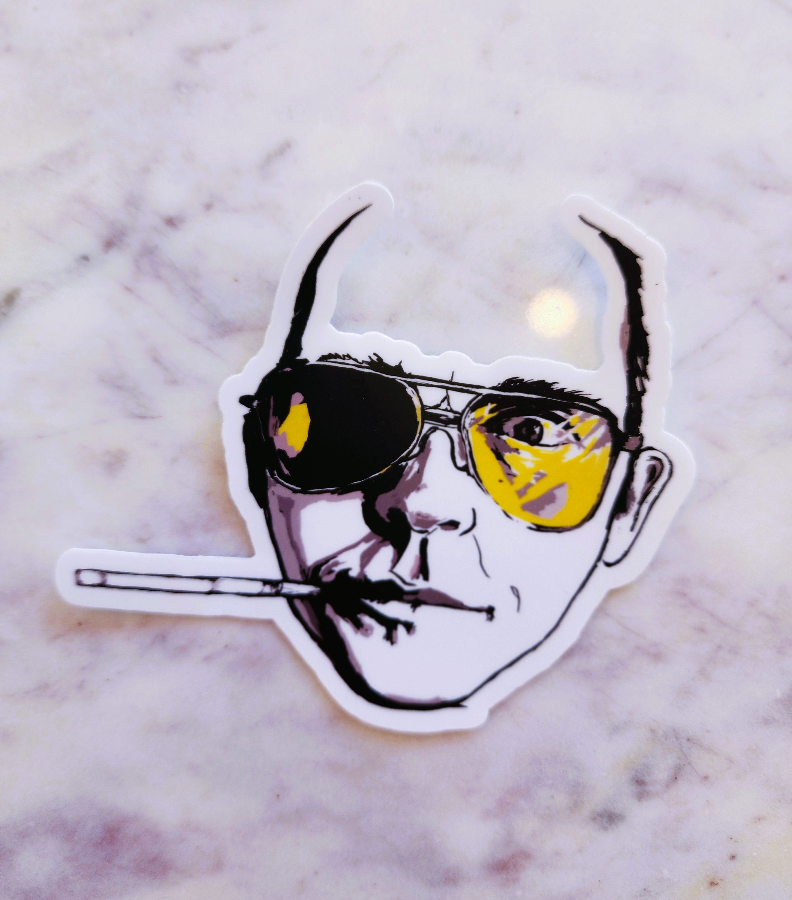 Hunter S. Thompson Sticker - Etsy