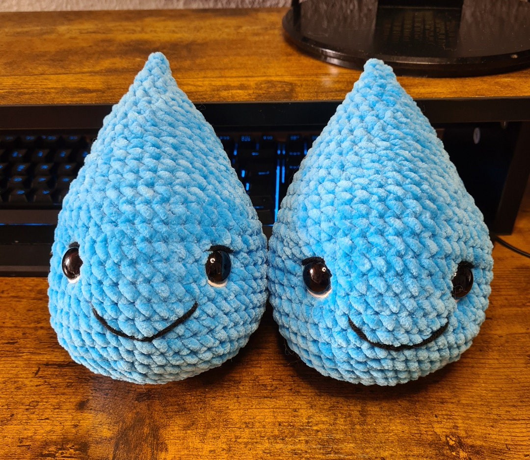 Crochet Pattern for a Small Water Drop - Etsy