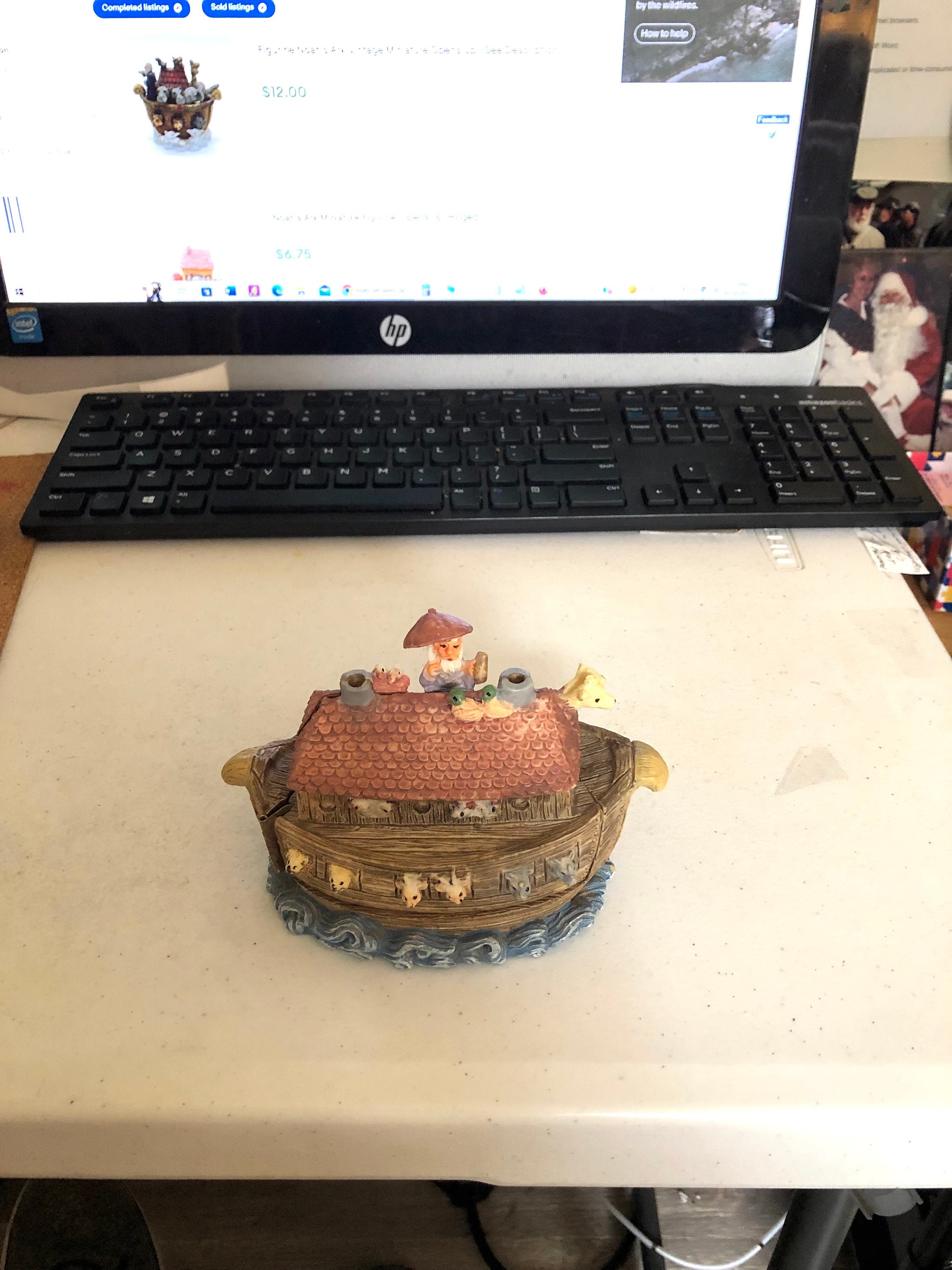 Noah's Ark Hinged Door Opens to Paired Animals Inside Ark - Etsy