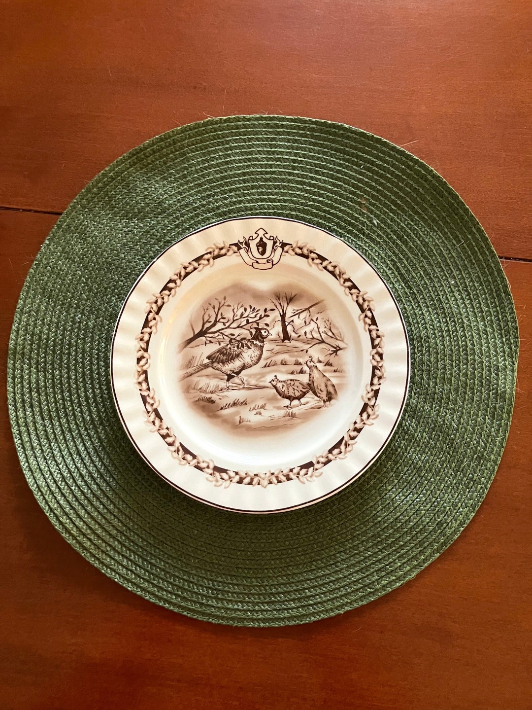 Vintage Mary Carol Home Collection 8 Salad Plate Beautiful Hanging on ...