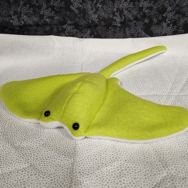 Weighted Stingray Plush - Etsy