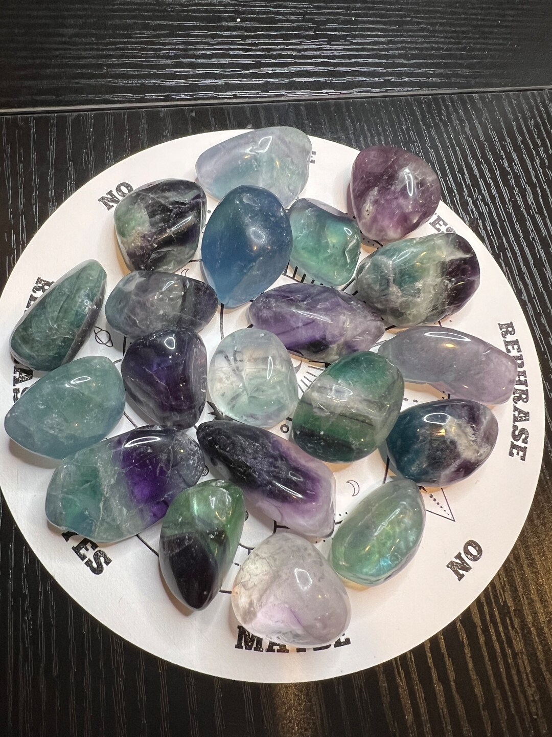 Fluorite Tumbled Crystals B Grade - Etsy