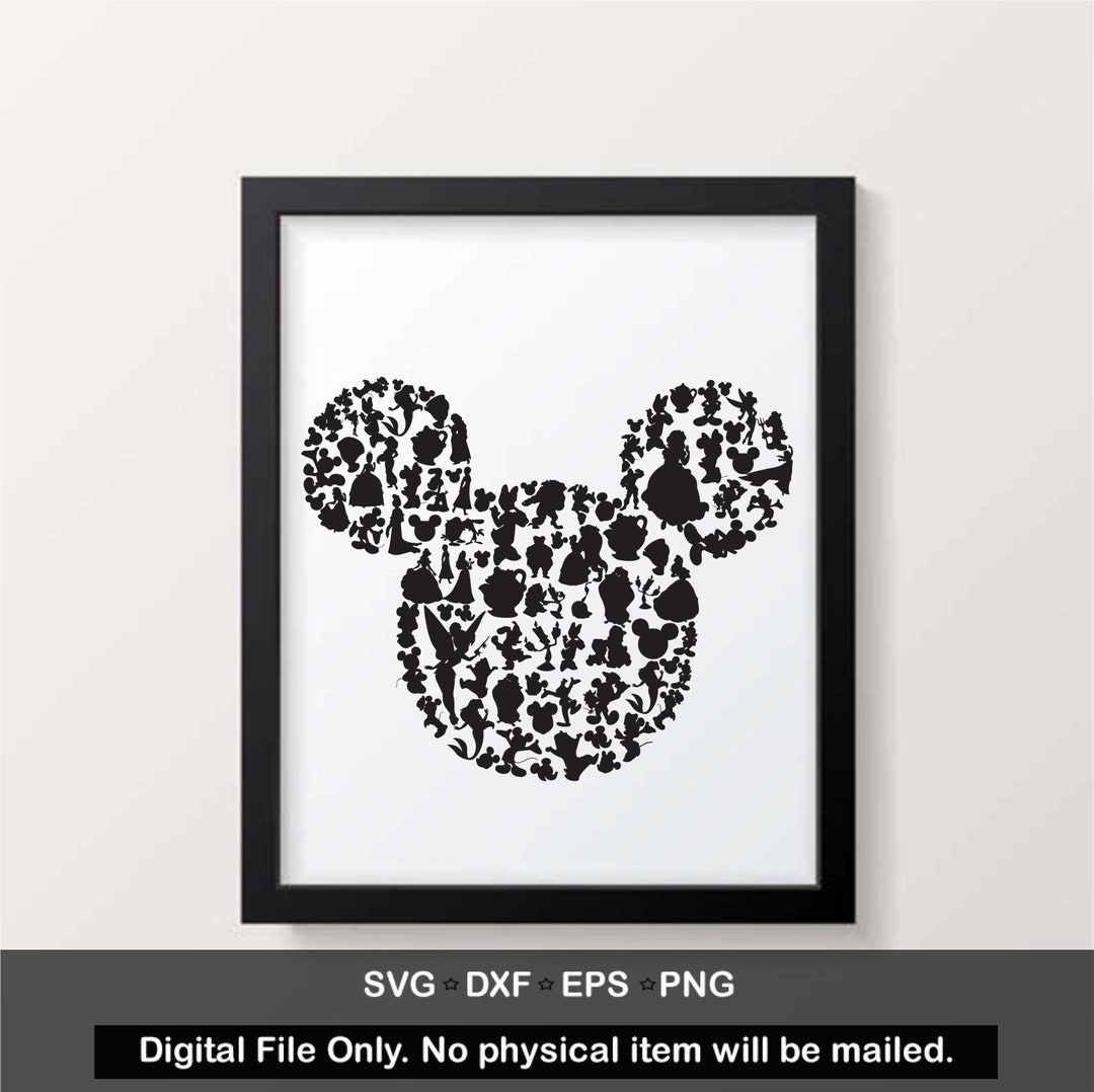 Mickey Svg - Etsy