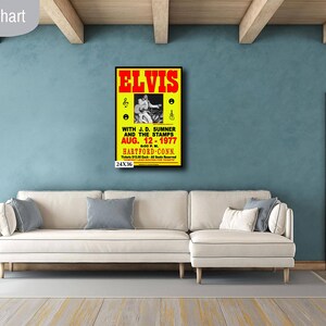 Elvis 1977 - Etsy
