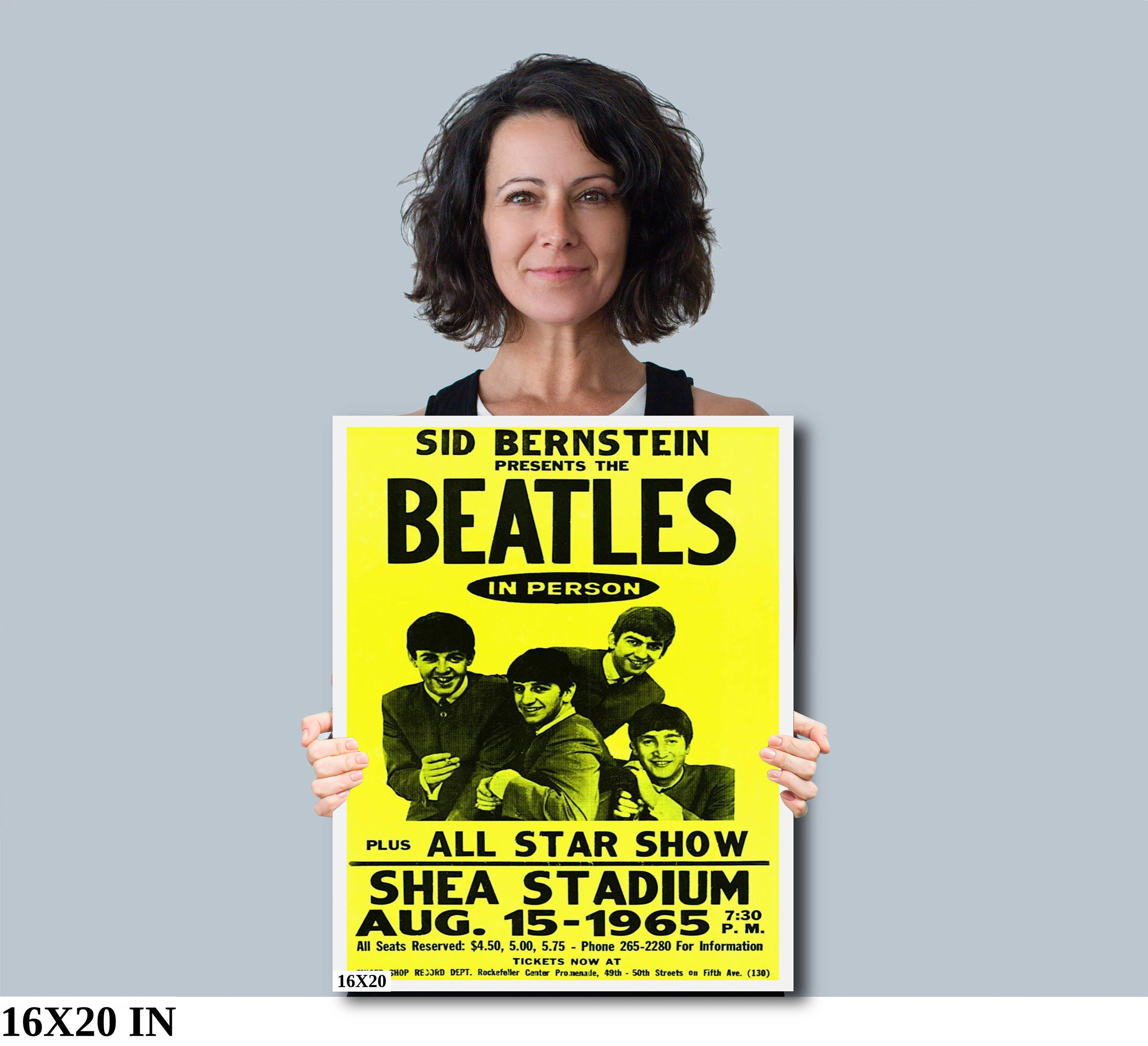 The Beatles - Shea Stadium - Etsy